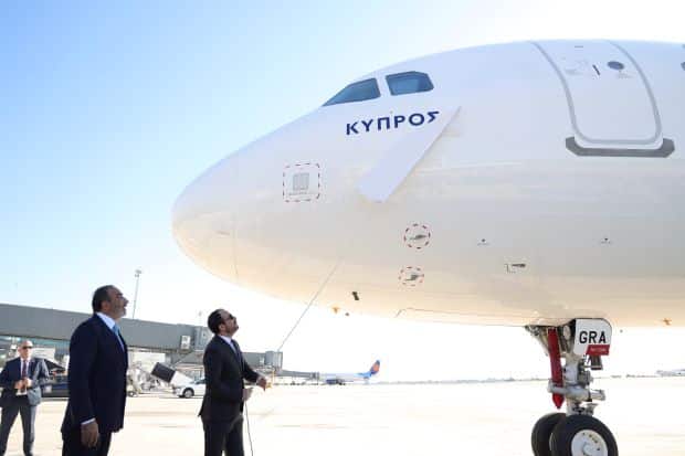 SKY express: ΤΟ ΠΡΩΤΟ AIRBUS A321neo ονοματοδοτήθηκε στη Λάρνακα από ...